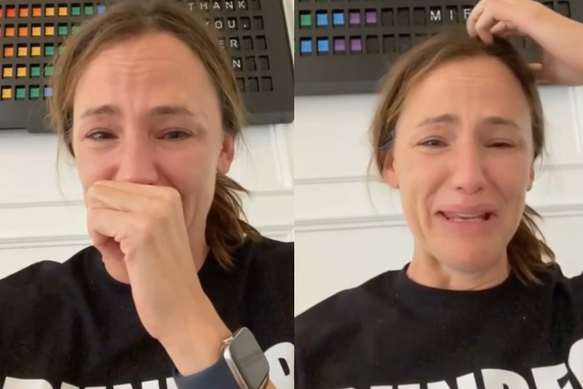 Jennifer Garner’s emotional reaction to finishing The Office goes viral ...