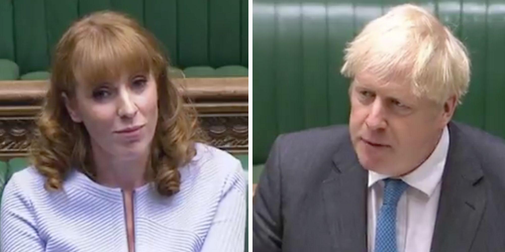 5 times Angela Rayner demolished Boris Johnson in 'blistering' PMQs ...
