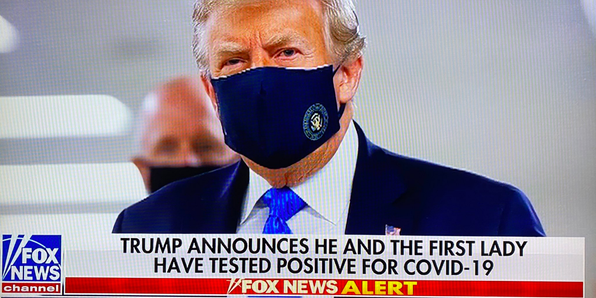 Trump has coronavirus: Fox News criticised for photo of president ...