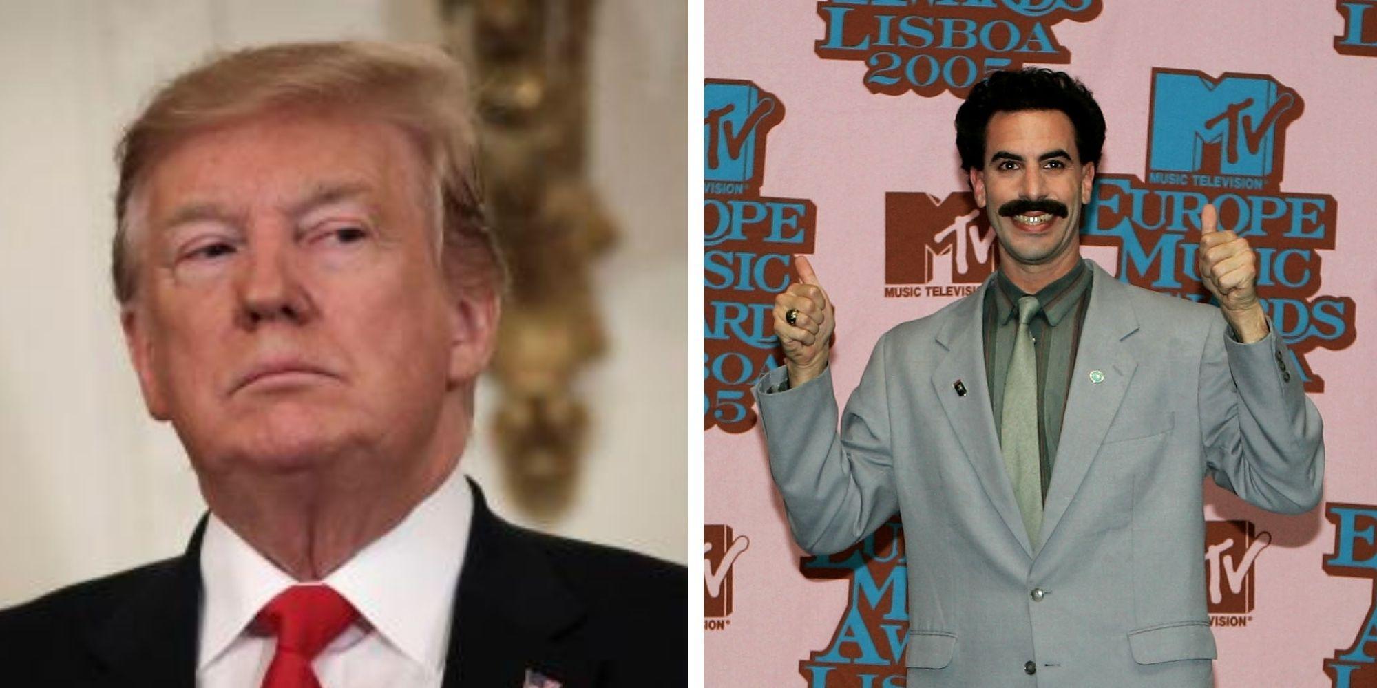 US election: Trump and Giuliani mocked with Borat jokes over legal ...
